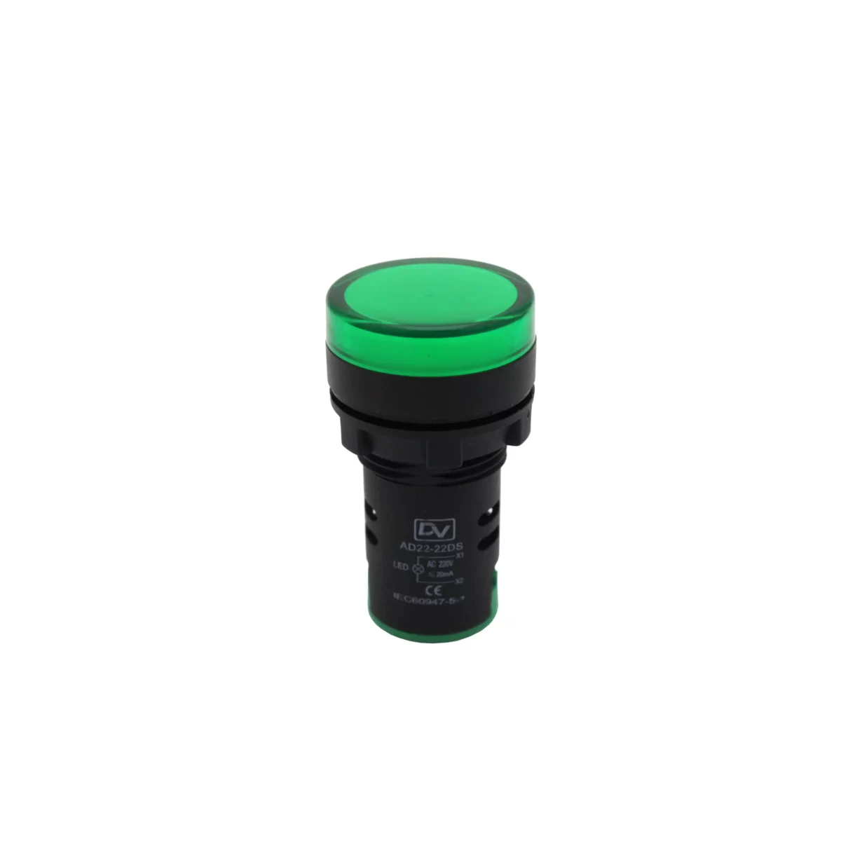 PILOT LAMP 22MM 220VAC / AD22B-22SMD – DV Electrical Products